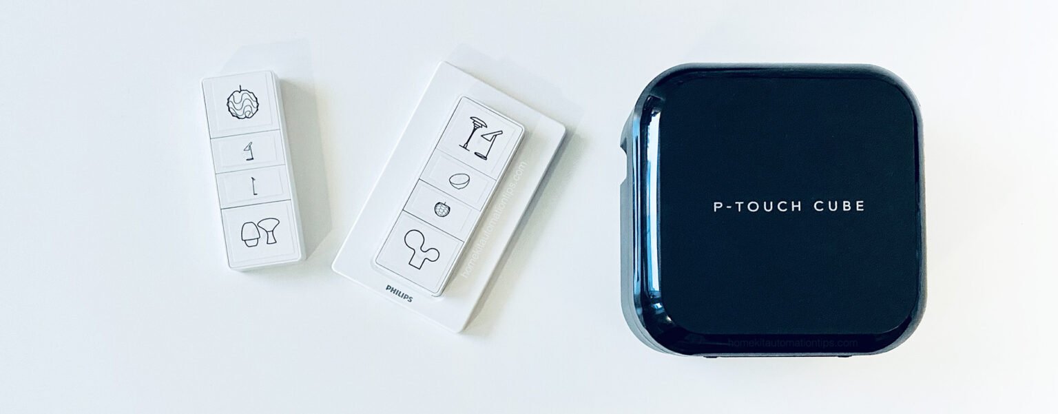 Using a label printer to customize your HomeKit compatible switches and ...